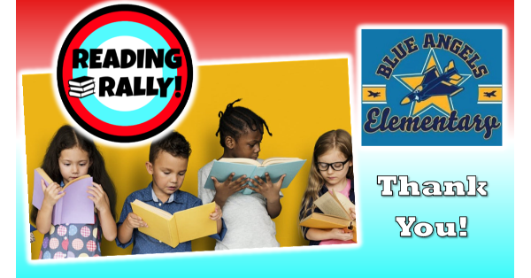 Blue Angels Elementary PTA Reading Rally-Spring 2025